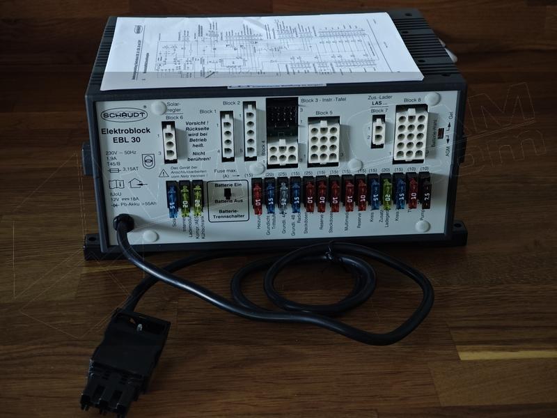 Elektroblock EBL 30 SCHAUDT – WISUCAM